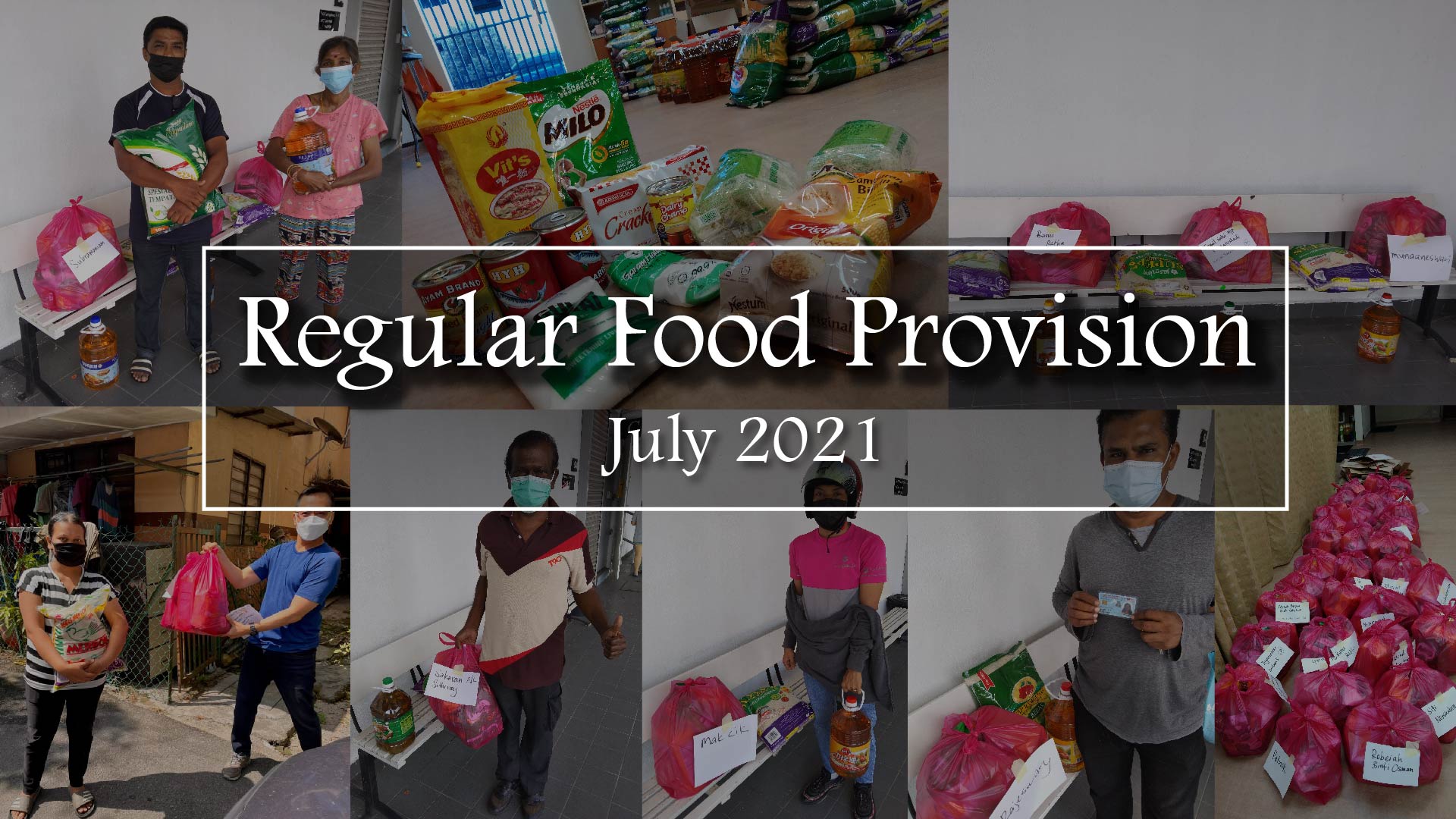 Regular Food Provision | July 2021 – Charis Community Church