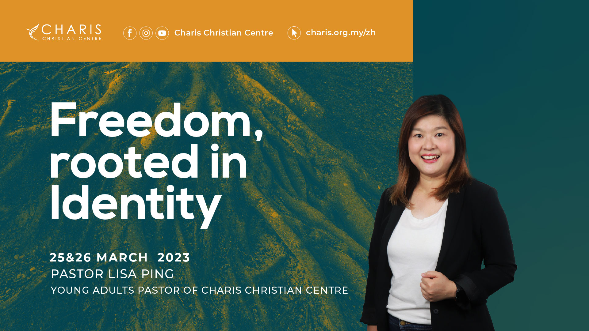 Freedom, rooted in Identity – Charis Community Church