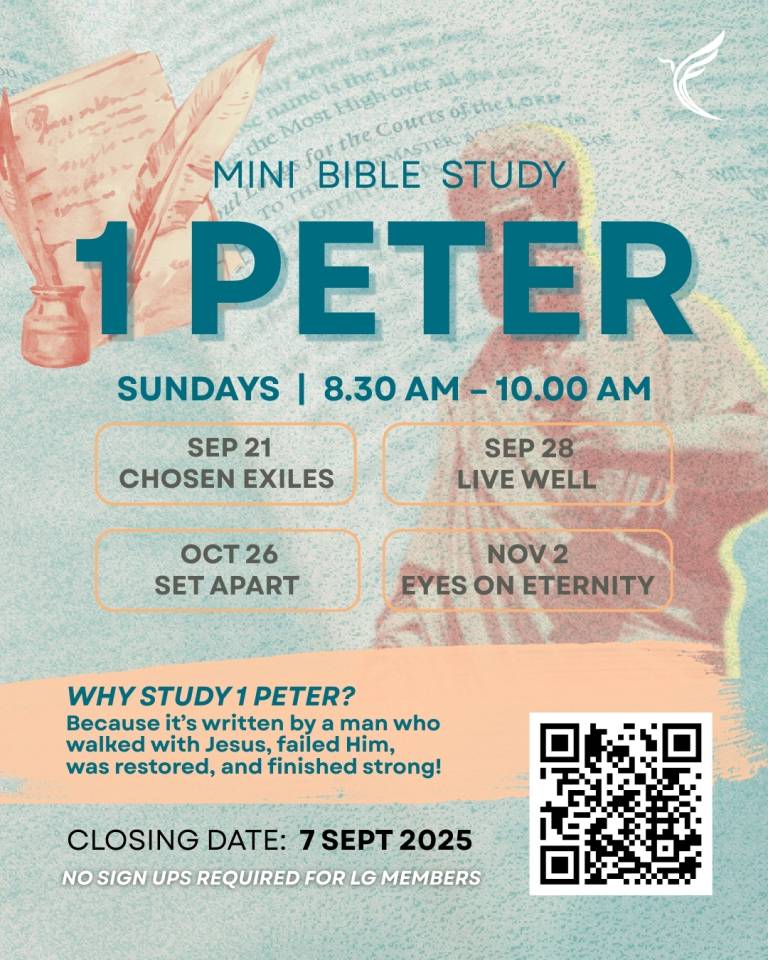 MINI BIBLE STUDY | 1 PETER LESSON 1 – Charis Community Church